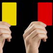 Yellow Cards vs Red Cards on Superbru - Predictor Game
